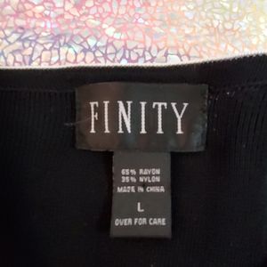 Finity | Sweaters | Finityblack White Patternclassicszlrg | Poshmark